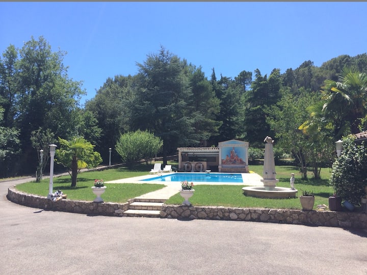 Appartement Indépendant Dans Villa Et Piscine - Vence