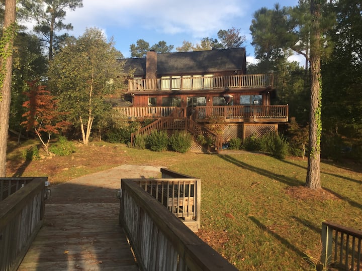 The Hideaway At Lake Wateree -Large Lake House. - Ridgeway, SC