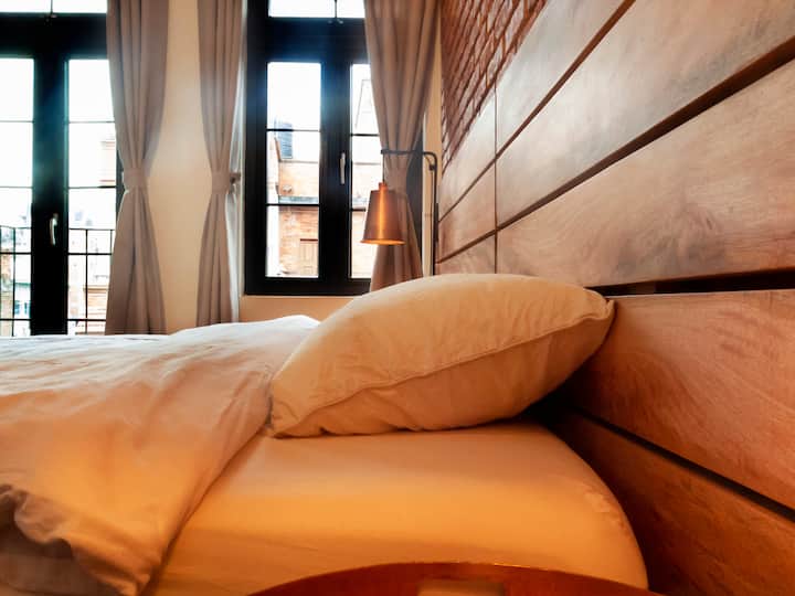 Floor 2: Chic Patan Studio | Street-view Balcony - Kathmandu