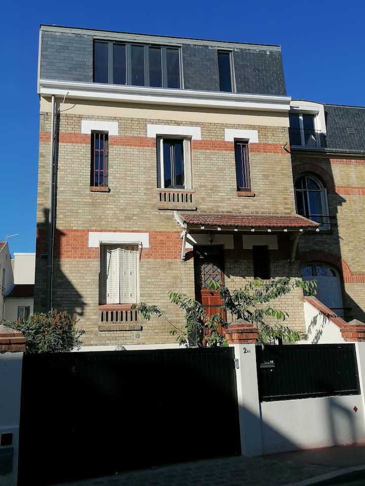 Maison Familiale (4 Chambres) Pour Visiter Paris - Colombes
