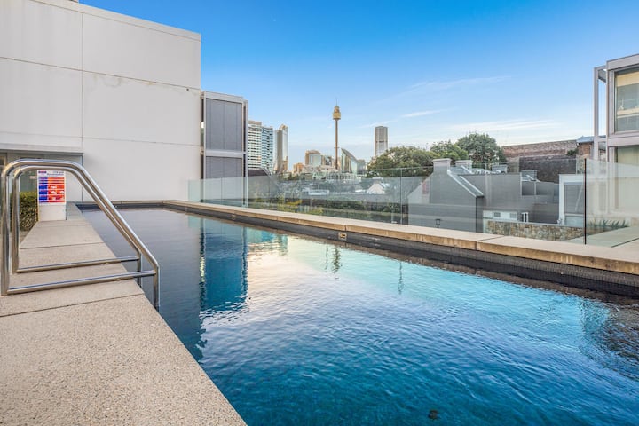 Chic Inner-city 1 Bedder With Parking, Pool, Gym - Sydney