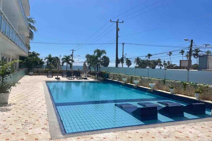 Estudio Con Balcón Vista Al Mar - Santo Domingo
