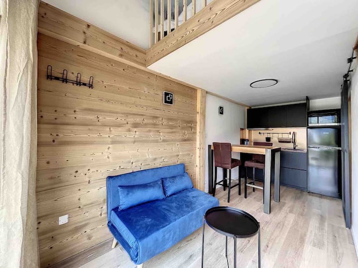 Petit Loft Chaleureux Et Cosy Vue Montagne - Guillestre