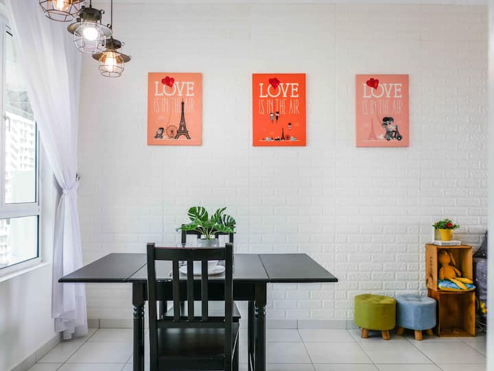 Cozy Home2br#budgetstay#georgetown#1carpark#五条路小厝仔 - 풀라우 피낭
