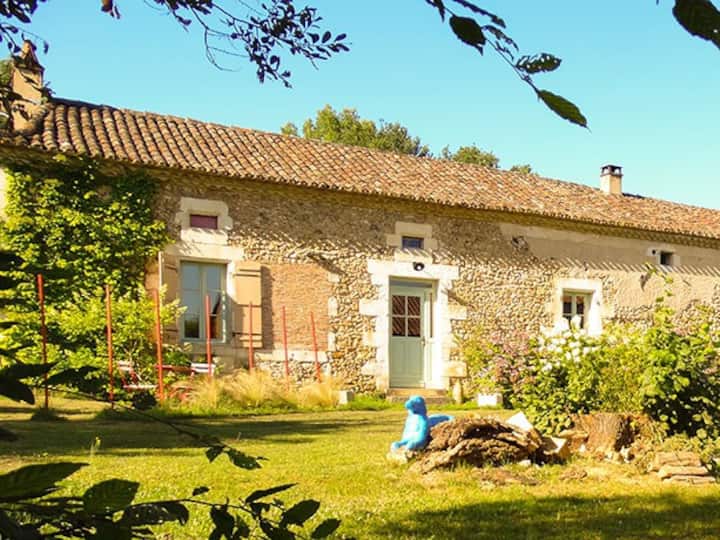 Gîte Alep -9/10 Pers Perigord Blanc - Périgord