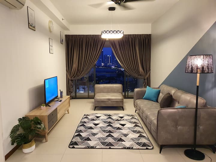2500sqf 4br Seaview Homestay@gurney无敌海景四房套房 - Batu Ferringhi