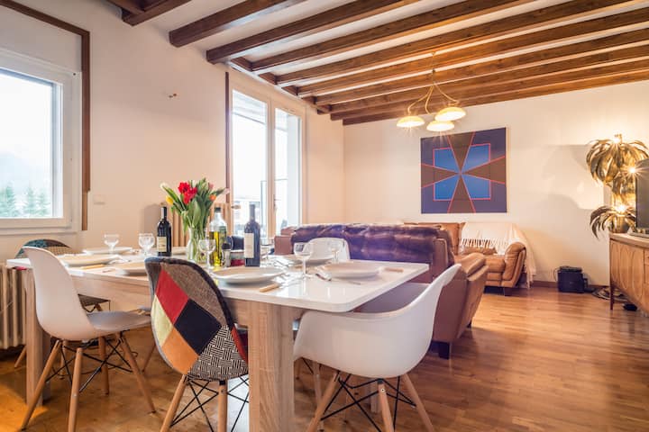 Chamonix - Mont Blanc In The Sun - Courmayeur