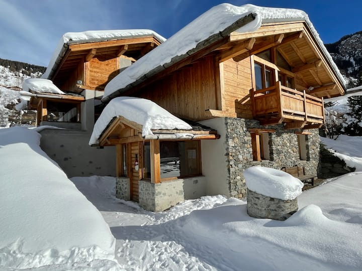 Chalet Traditionnel 10 Pers  Au Cœur De Paradiski - Peisey-Nancroix