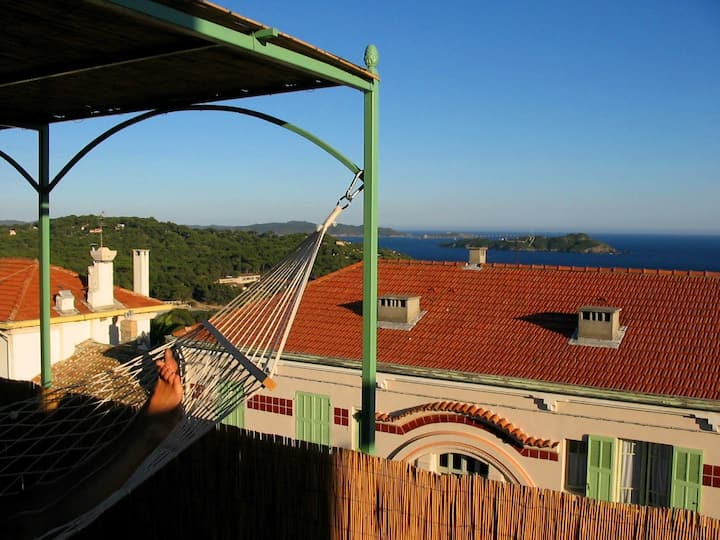 Appartement à Giens Vu îLes D'or - Île de Porquerolles