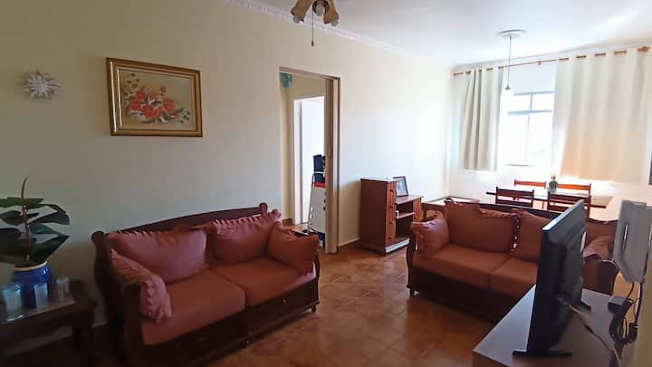 Apto Pe Na Areia ( Sem Garagem ) - Praia Grande