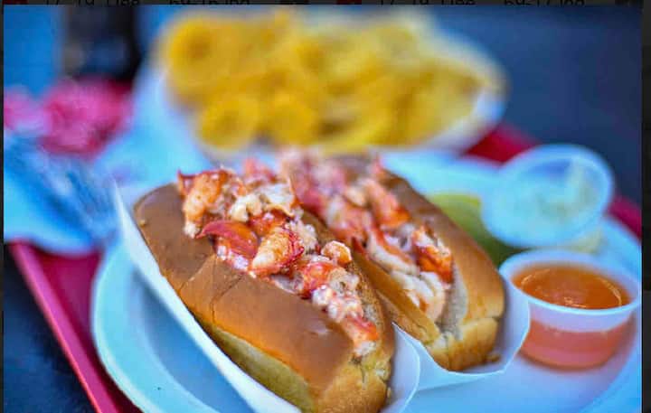 Buy A Lobster Roll And
Walk To The Private Beach. - Hull, MA