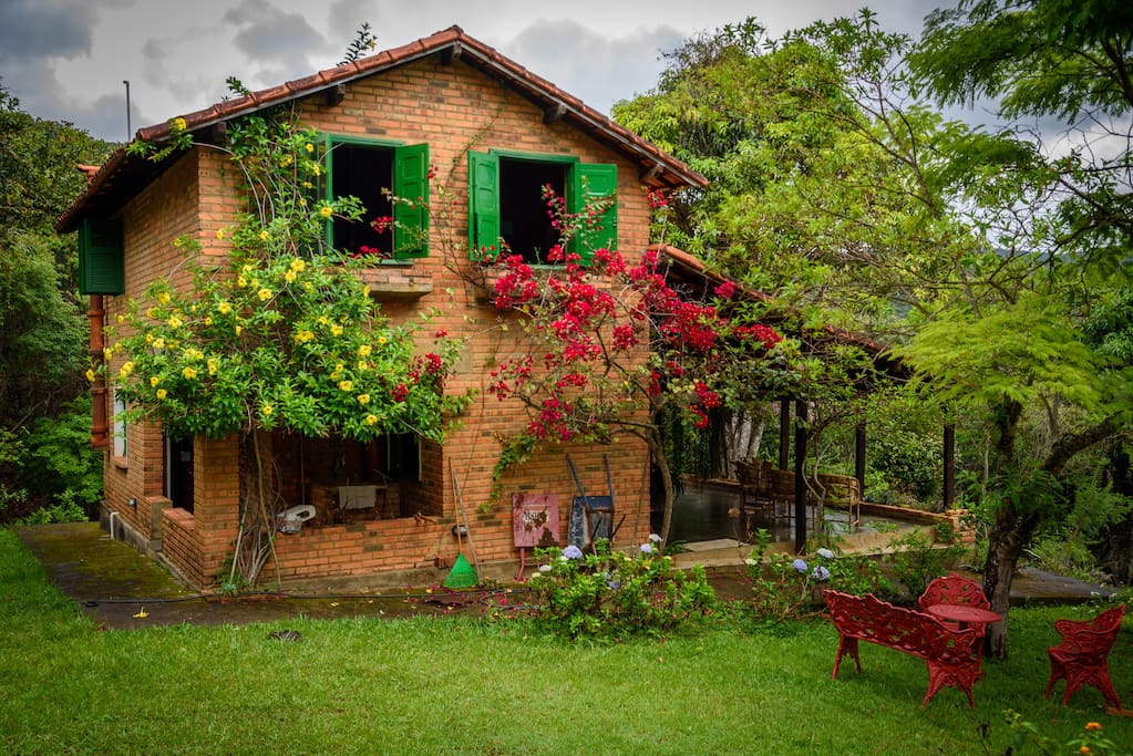 Linda Casa Rústica c/ 8 Cachoeiras - Casas de campo para Alugar em Rio ...