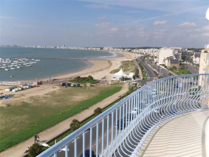 F2 Vue à 180° Sur La Baie Au Dernier éTage - La Baule-Escoublac
