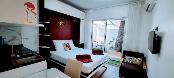 Oasis Marin 1 : Studio Proche Mer / Parking / Wifi - Cagnes-sur-Mer