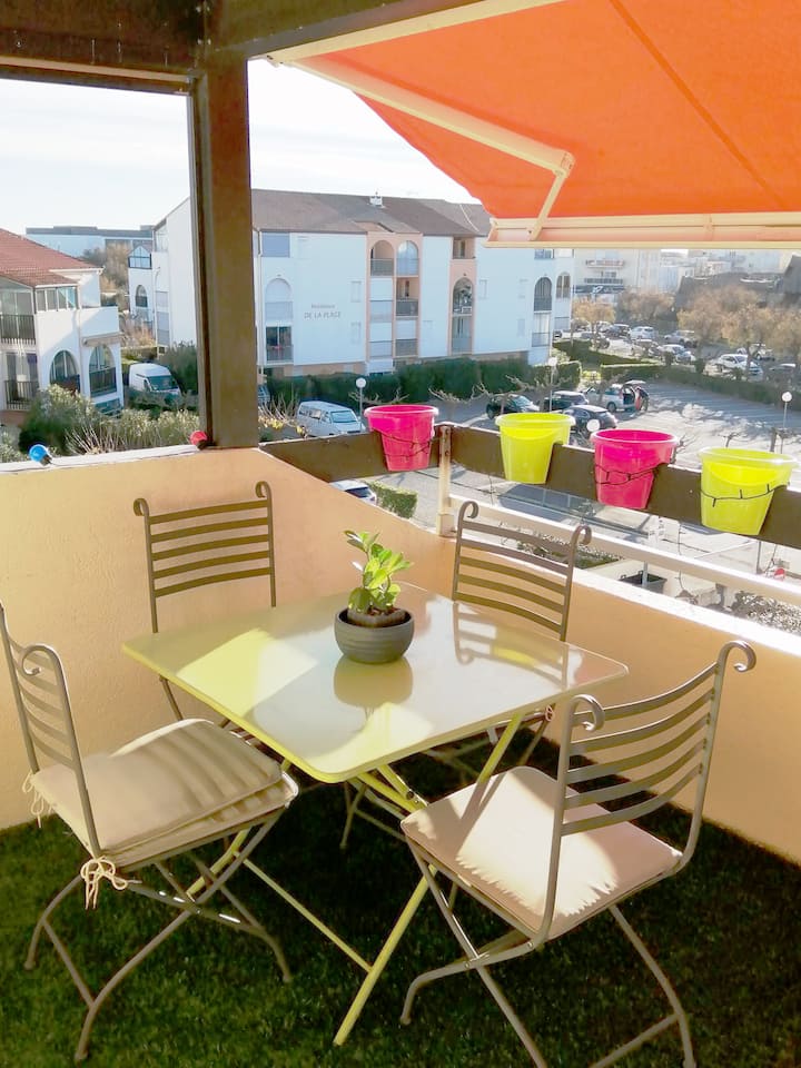T2 Duplex 46m 2, 100 M Plage, Vue Mer Avec Parking - Palavas-les-Flots