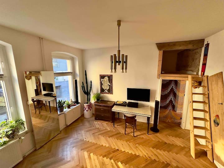 Calm Berlin Altbau-flexible Long Term Rates - 柏林