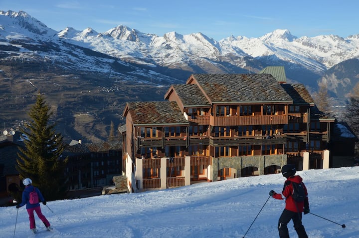 Bel Appartement 6/8 P. Les Coches Skis Aux Pieds - Les Coches