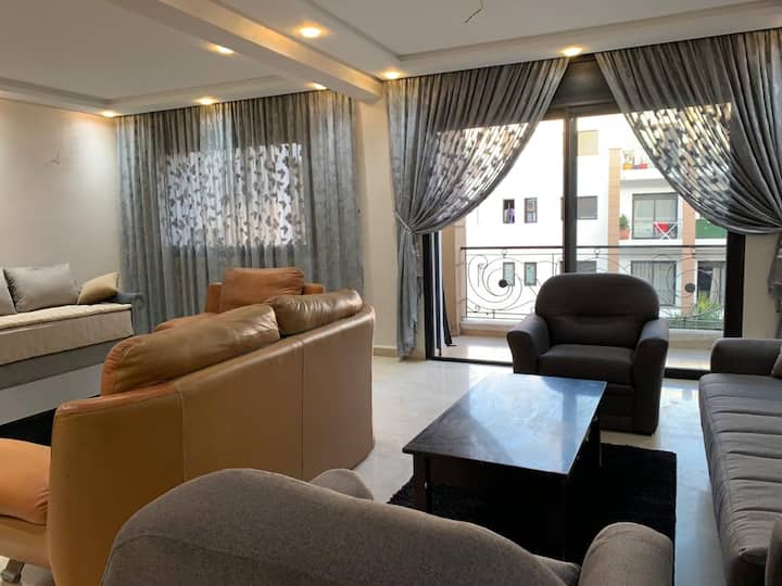 Beautiful 3br Apartment In Hay Riad Rabat - Rabat