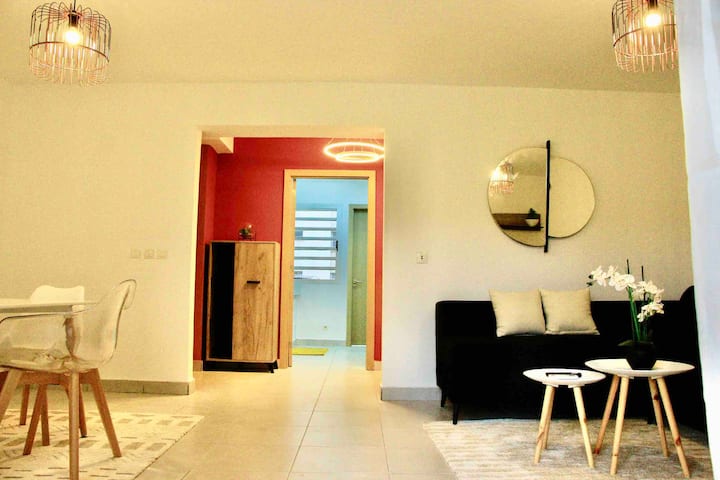 Lili’s Nest,cosy Two Bedroom Apartment@cocodyangré - Côte d'Ivoire