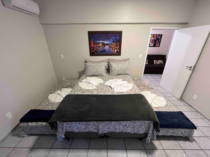 Apto102, Beira Rio, Wifi, Split, Estac. 4pax - Joinville, Brazil