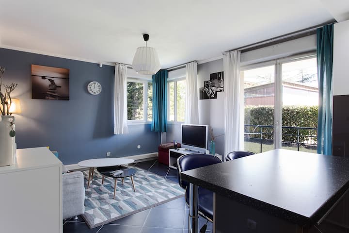 T3 Toulouse 🏖 Piscine - Clim - Terrasse - Parking - Toulouse-Blagnac Airport (TLS)