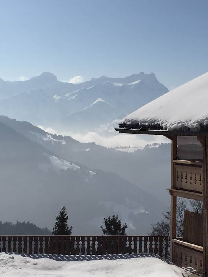 Chalet Avec Grande Terrasse - Leysin