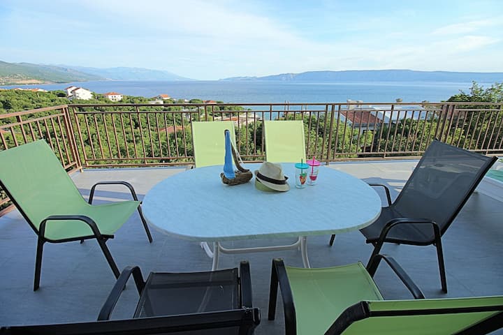 Aneta In The Oasis Of Peace With A Beautiful View - Novi Vinodolski