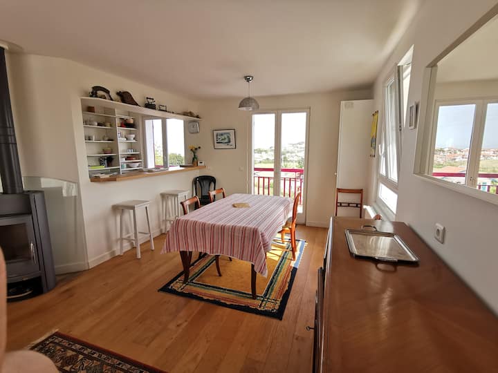 Bidart Guéthary 75m2 Vue Océan Surf Plage à Pied - Bidart