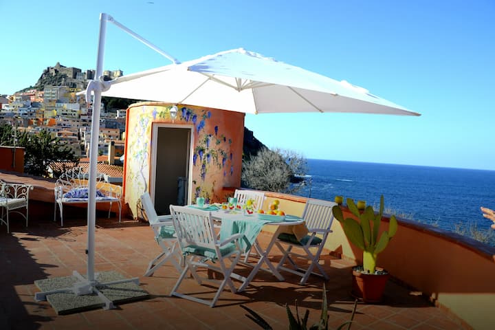 Castelflowers ~ Helichrysum Studio With Terrace! - Castelsardo