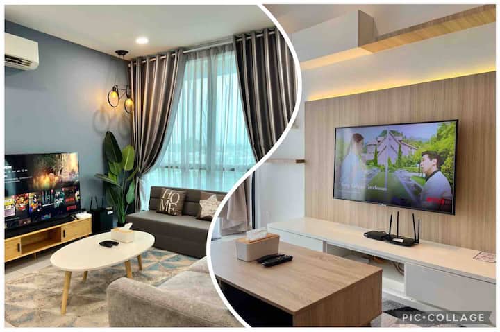 Jk Delofts 1️⃣2️⃣pax Amazing City View Apartment - Kuching