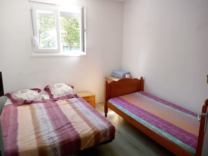 Chambre Privative 3 Personnes Dans Appart Partagé - Belfort