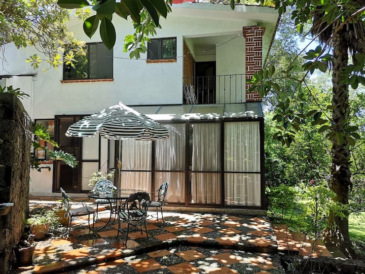 Villa Y Jardín Olnacoxco Con Hermosa Vista - Tepoztlán