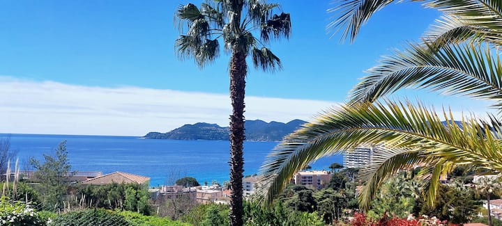 Cannes/vue Mer/plage 700m/ Piscine/parking Privé - Le Cannet