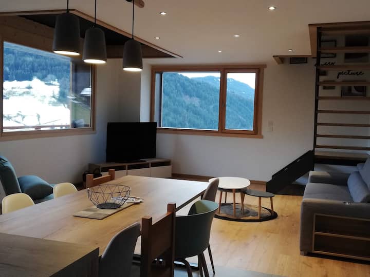 Duplex De 120m2 Neuf Avec Vue Exceptionnelle - Le Grand-Bornand