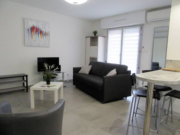 Studio "éToilé"climatisé Au Calme, Sanary Centre - Sanary-sur-Mer