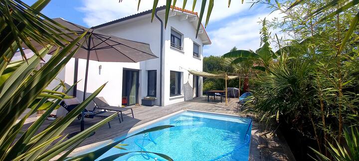 Maison Contemporaine 115m2 Chaleureuse, Piscine - Hossegor