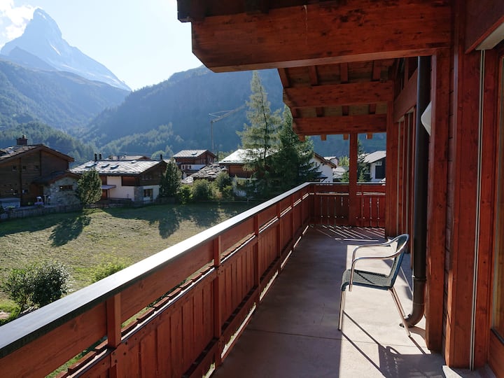 Vallverde Loft - Sleeps 8, Matterhorn Views. - Zermatt