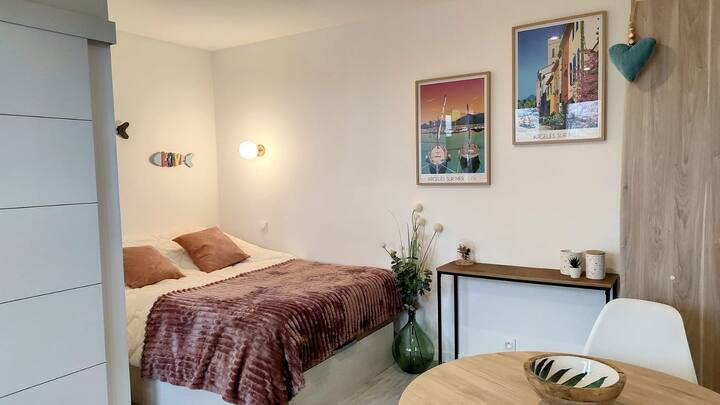 Studio Balcon " La Massane " - Vue Montagnes - Argelès-sur-Mer