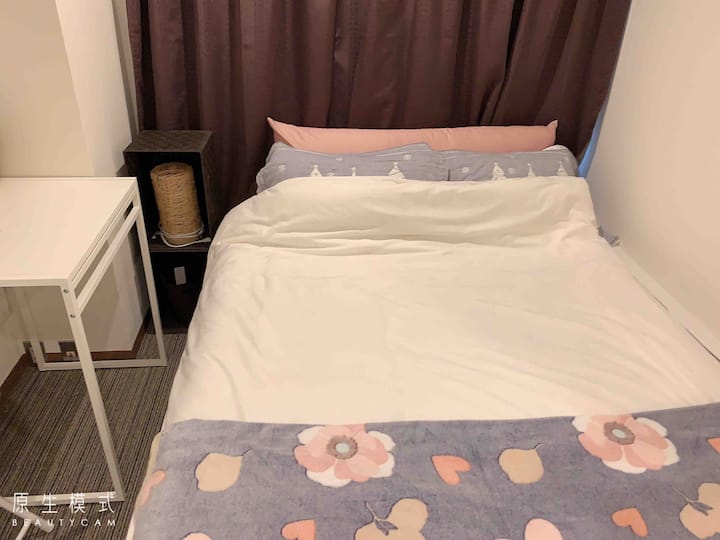 上野秋葉原中心位置,独立卫浴温馨房源。附近大量餐厅商场,多条地铁出行方便。免费Wi-fi寄存行李 - Ginza