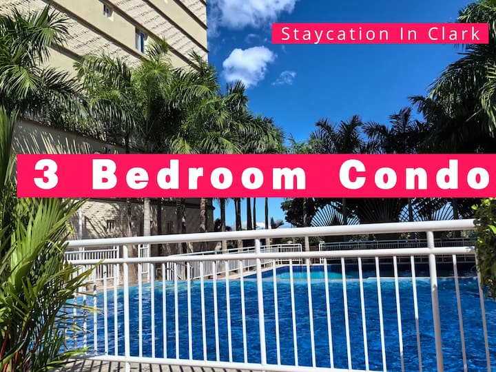 Spacious 3-bedroom Condo In The Villages, Clark - Mabalacat