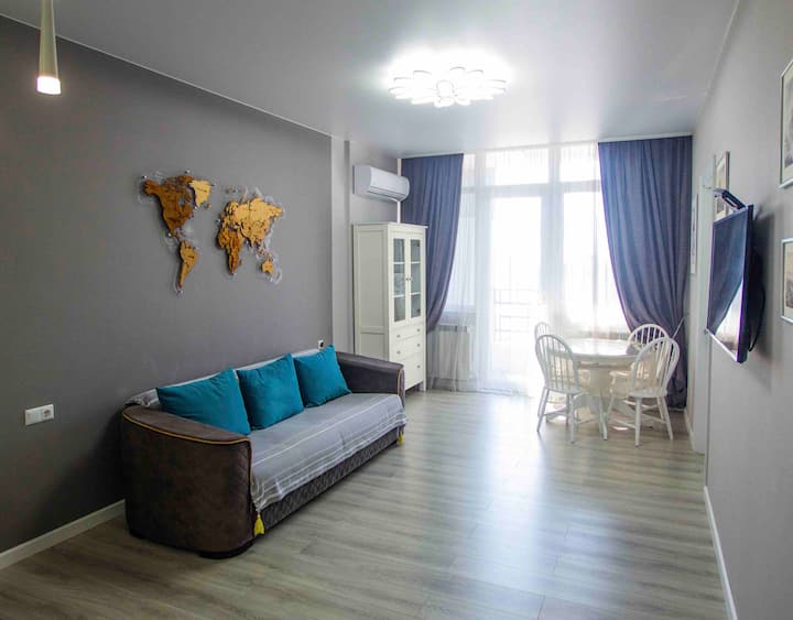 😊Свет и уют в Батуми 7 минут от моря - 60 кв.м 😊! - Batum