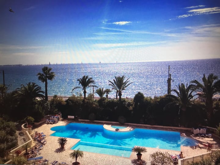 App. 35 M2, 10 M2 Balcony. Fantastic Sea View. - Mandelieu-la-Napoule