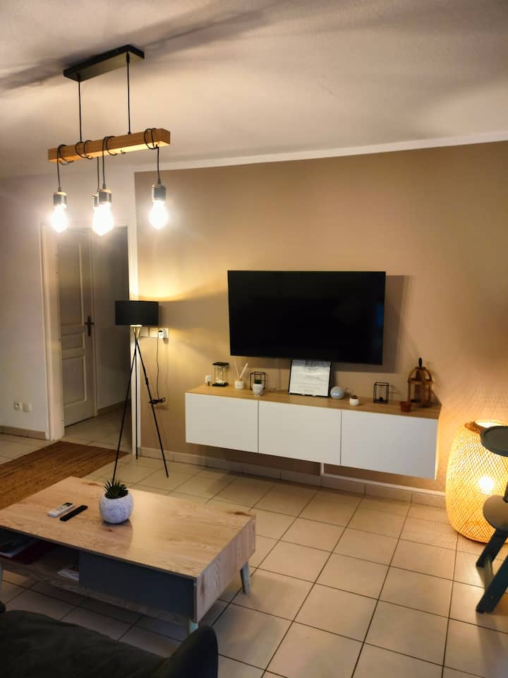 Appartement T3 Avec Terrasse Au Pied D'allauch - 마르세유