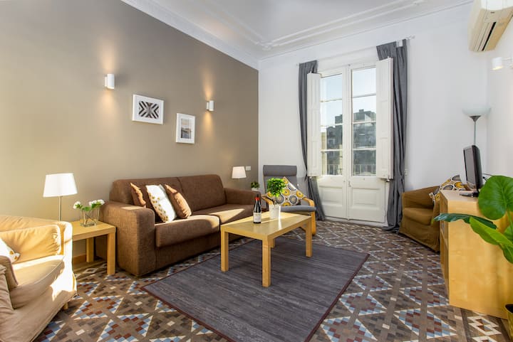 Elegant Centrical Apartment- Aribau - Barcelone