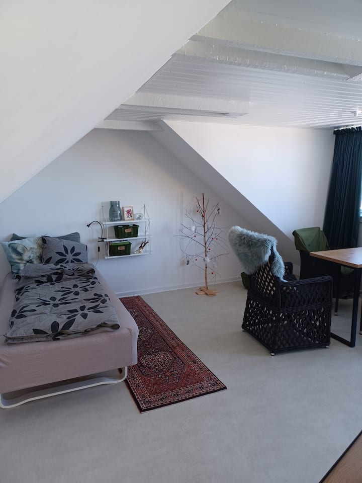 Lovely Room With Bright View Though Harbor And Sea - Bornholm
