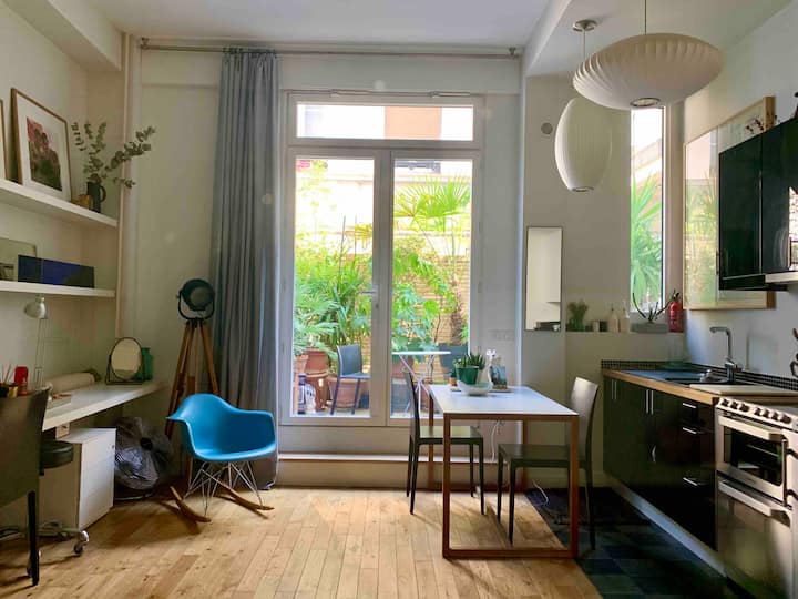 Loft Marais/carreau Du Temple Patio Arboré éTage 2 - Paris