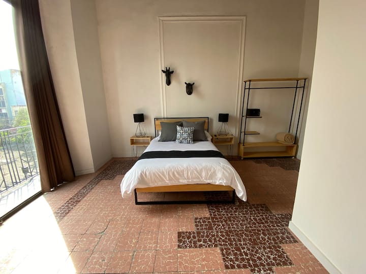 Suite H2 Gdl Downtown Catedral C/baño Privado A/c - メキシコ