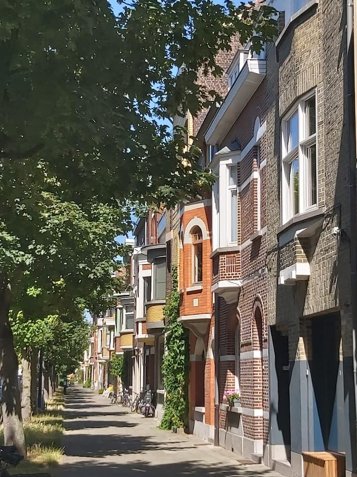 Studio Met Dubbel Bed, Kitchenette, Privé Badkamer - Ghent