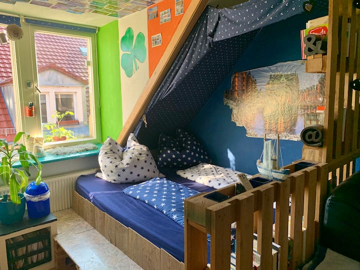 Kreatives Design Irland Zimmer Im Szeneviertel - Dresden