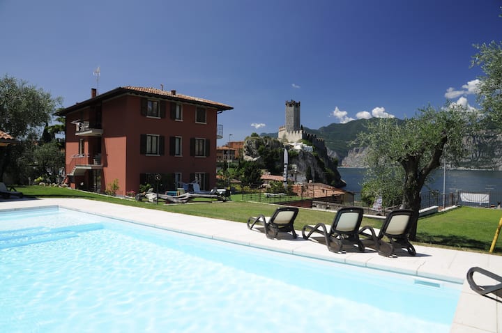 Malcesine Apartment 2/4 People Lake View - Monte Baldo